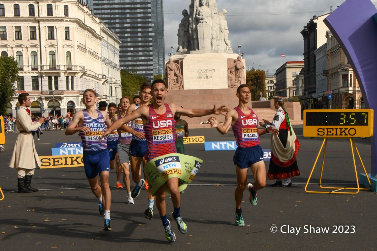 American Hobbs Kessler and Diribe Welteji Win World Athletics Road Mile ...